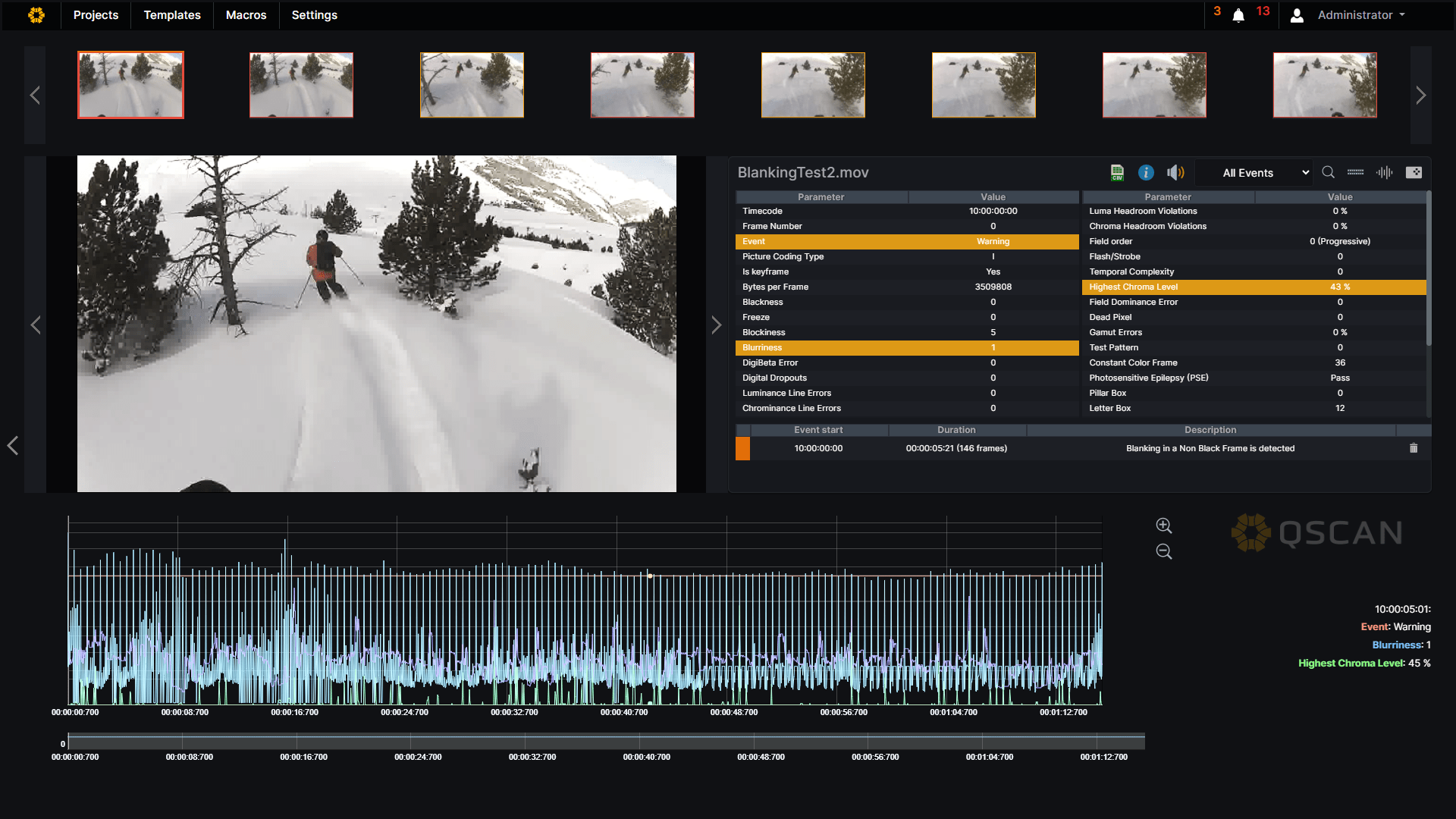 Features | Automated Quality Control Solutions for Post-Production | QScan