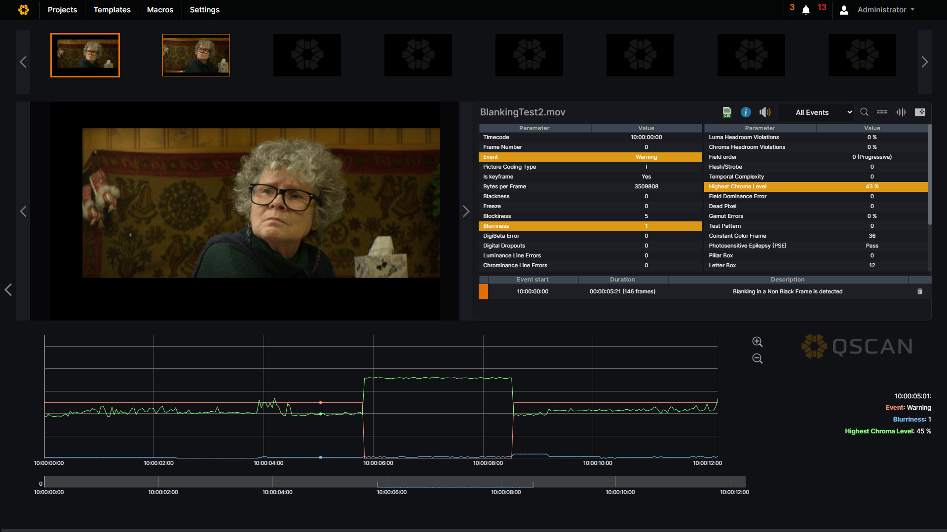 Features | Automated Quality Control Solutions for Post-Production | QScan